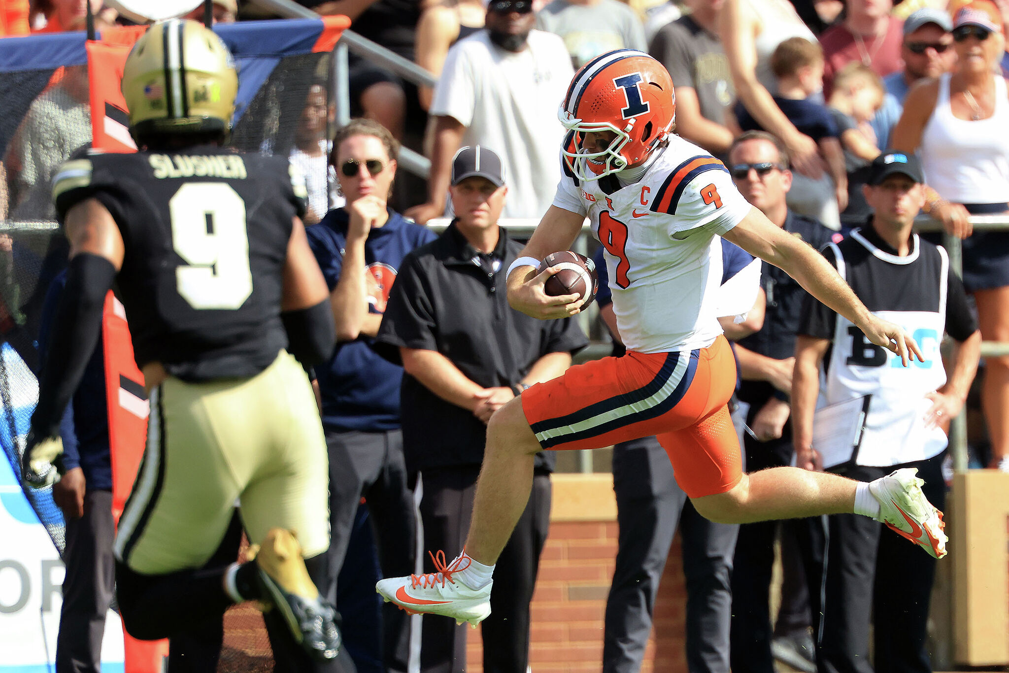 Illinois beats Purdue, retains The Cannon, 43-27