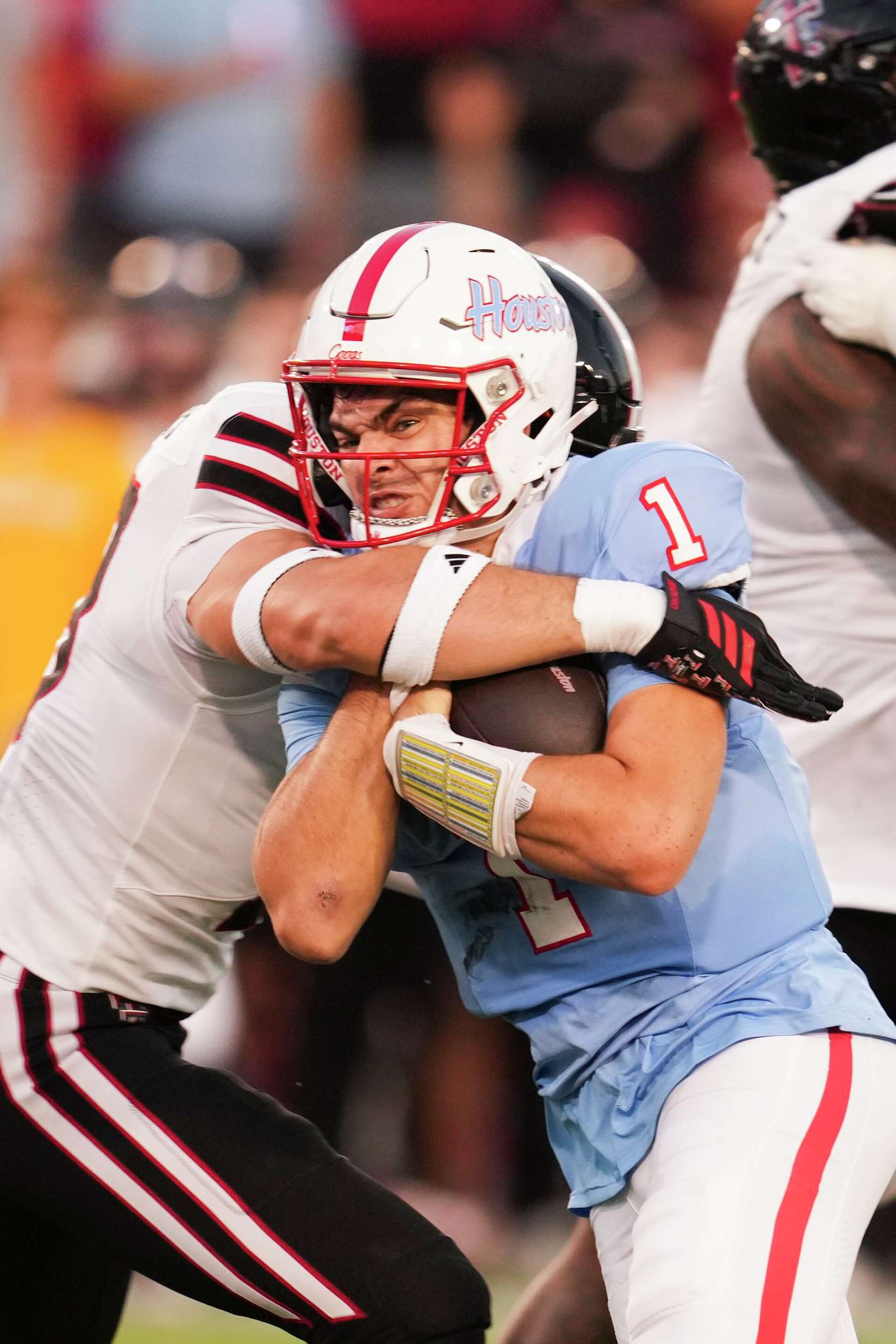 Houston quarterback Conner Weigman injured in Texas Tech game