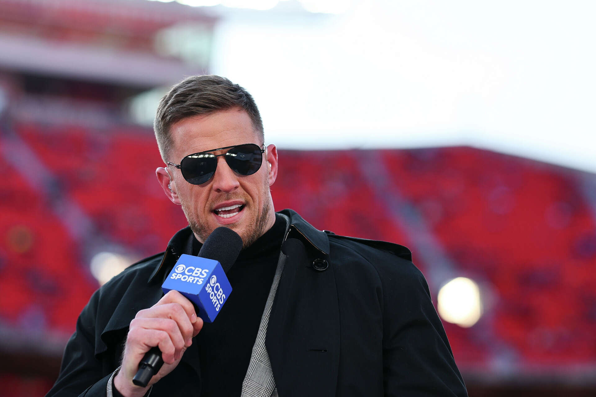 J.J. Watt lets humor shine as CBS announcer for Texans-Ravens game