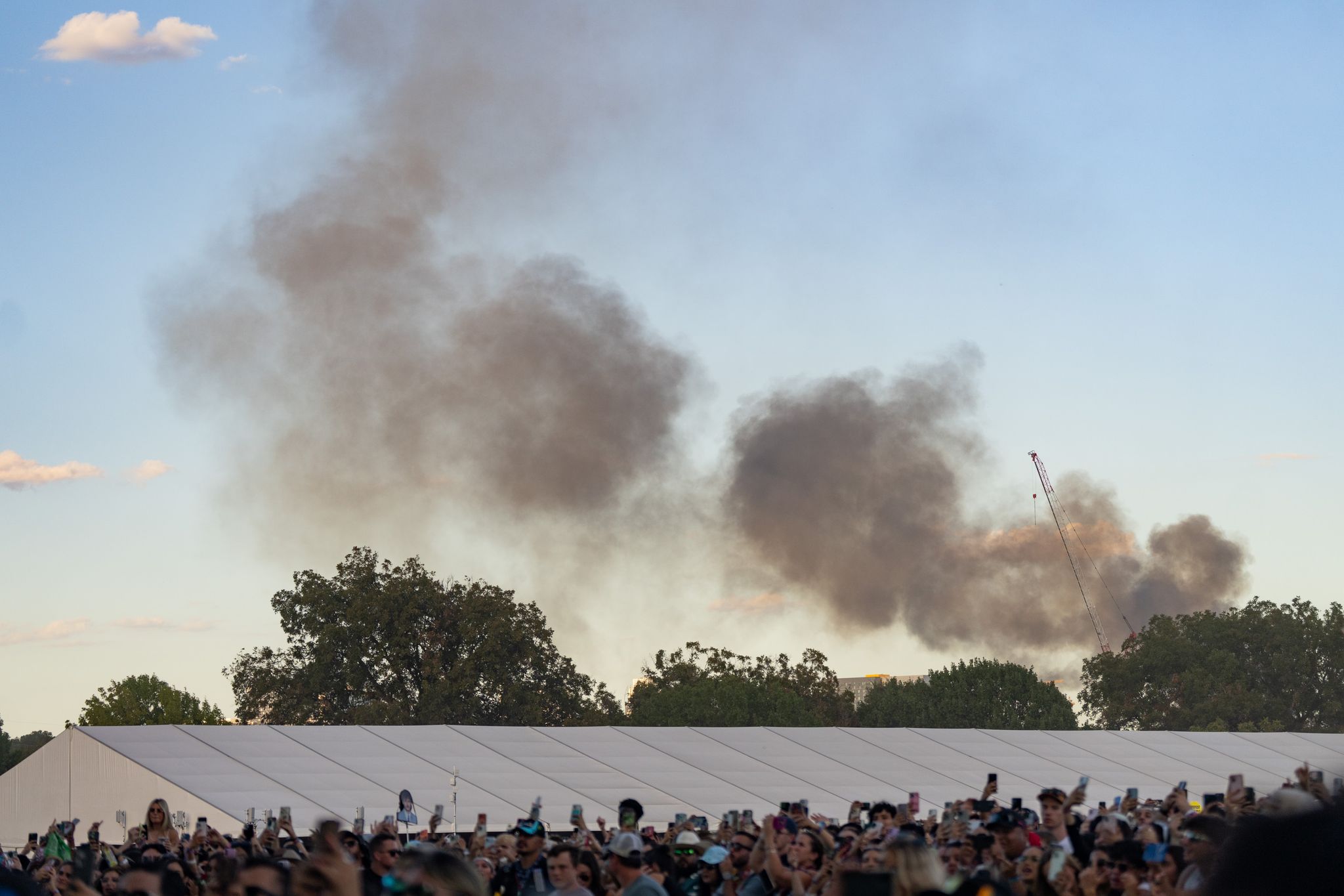 Did you see the fire from ACL Fest 2025? See photos, videos