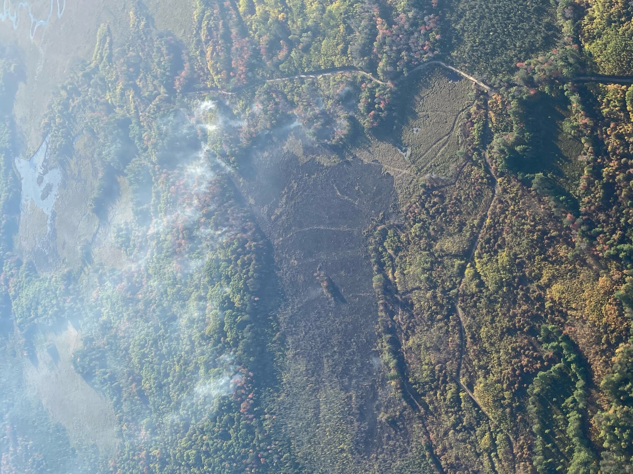 Michigan wildfire near Houghton Lake spurs DNR warning