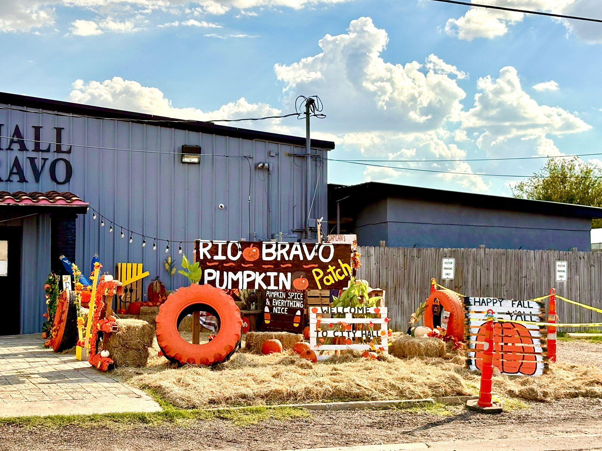 Rio Bravo unveils pumpkin patch outside City Hall