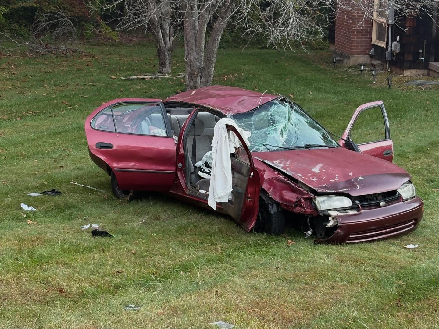Canton officials: Authorities respond to rollover crash on Route 177