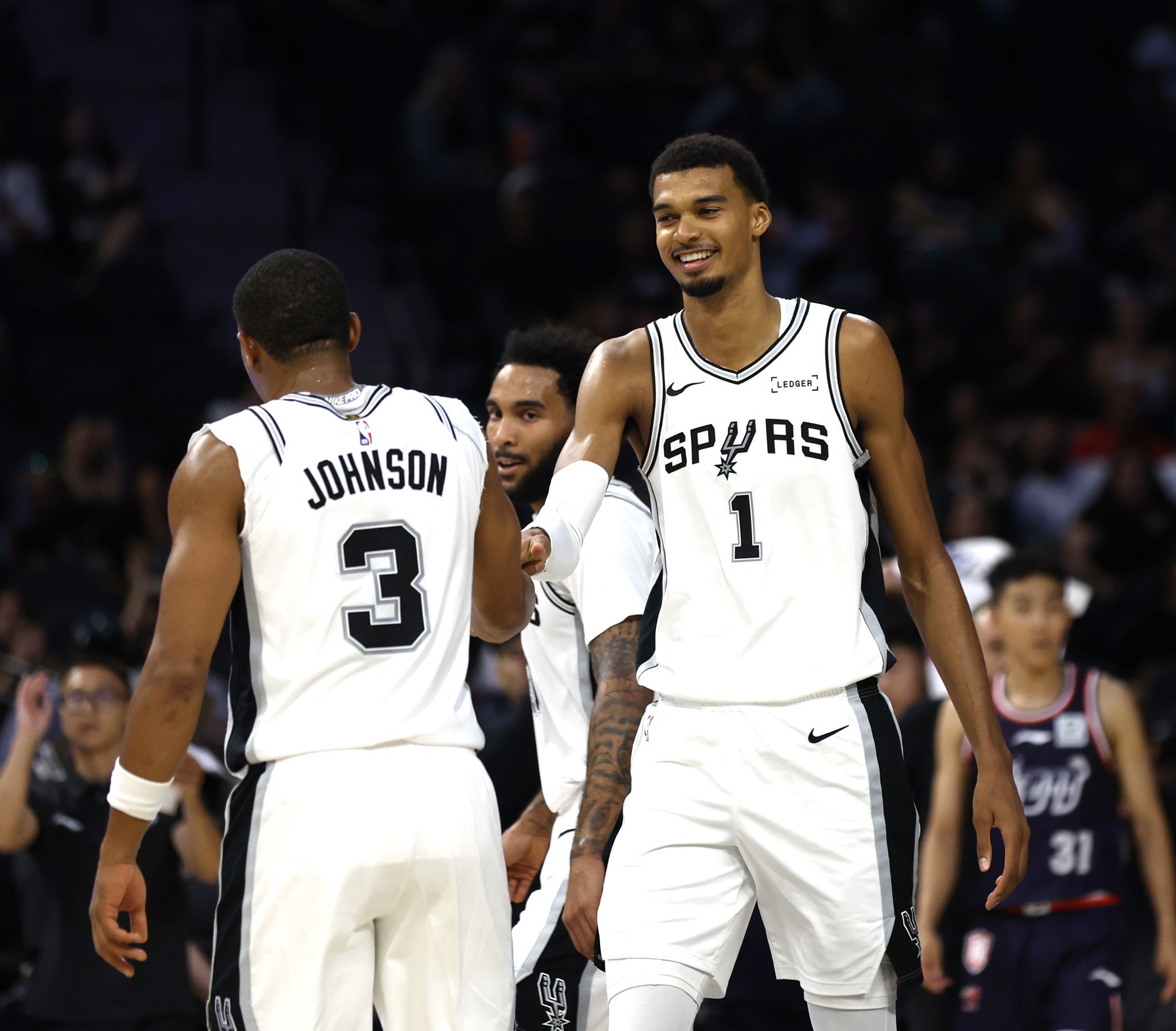 Wembanyama returns as Spurs defeat Guangzhou Loong-Lions