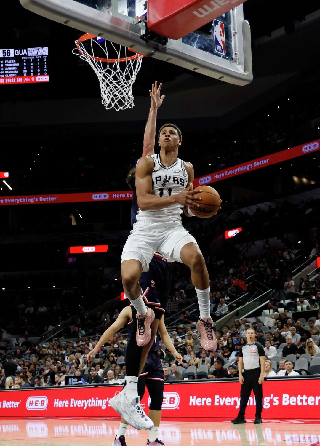 Wembanyama returns as Spurs defeat Guangzhou Loong-Lions