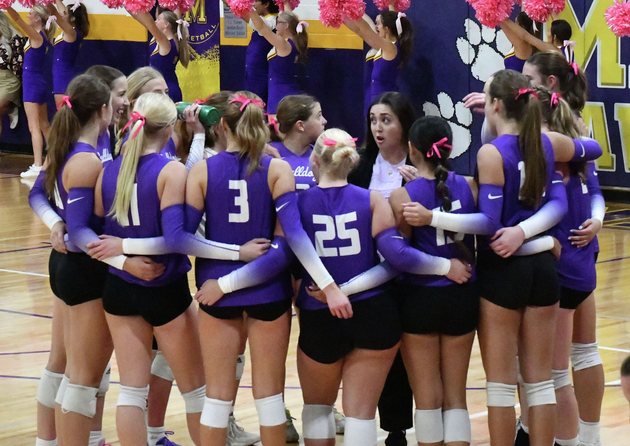 Midland area high school volleyball playoff roundup from Nov. 4