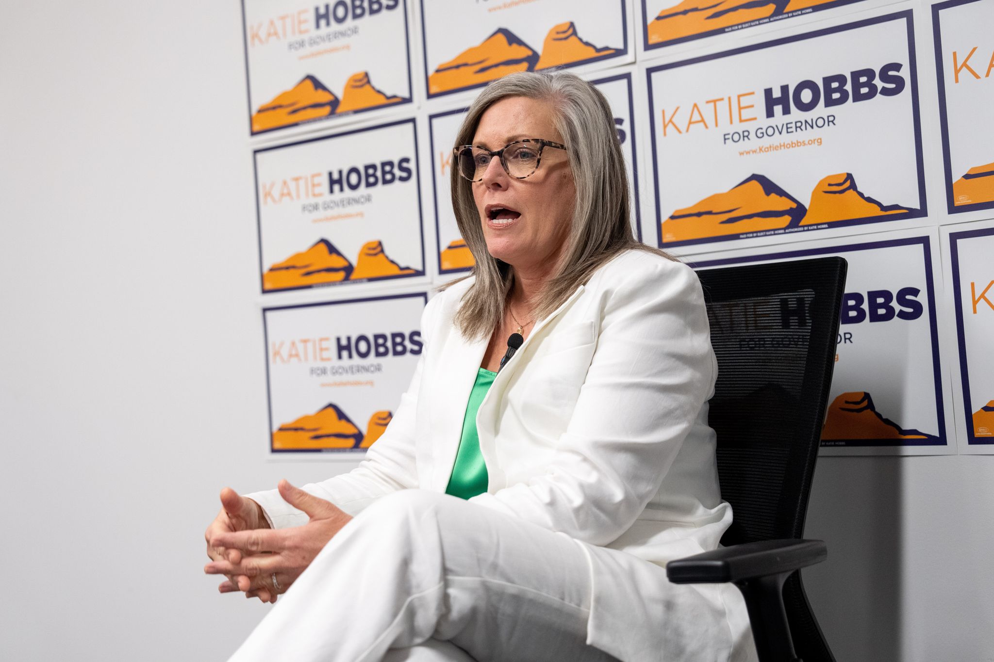 Arizona's Democratic governor launches her reelection bid in the key ...