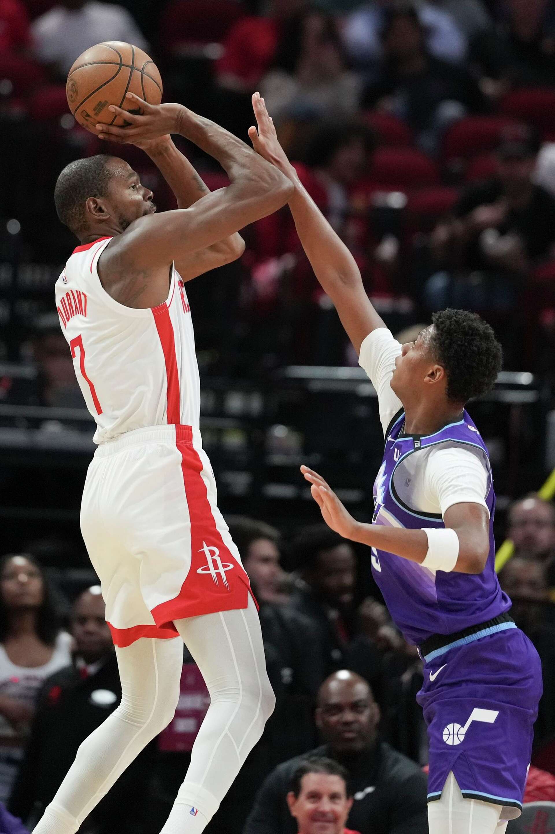 Kevin Durant looks right at home in Houston Rockets' debut