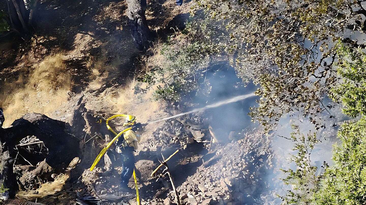 San Rafael: Illegal Cooking Fire Sparks Vegetation Blaze On San Rafael Hill