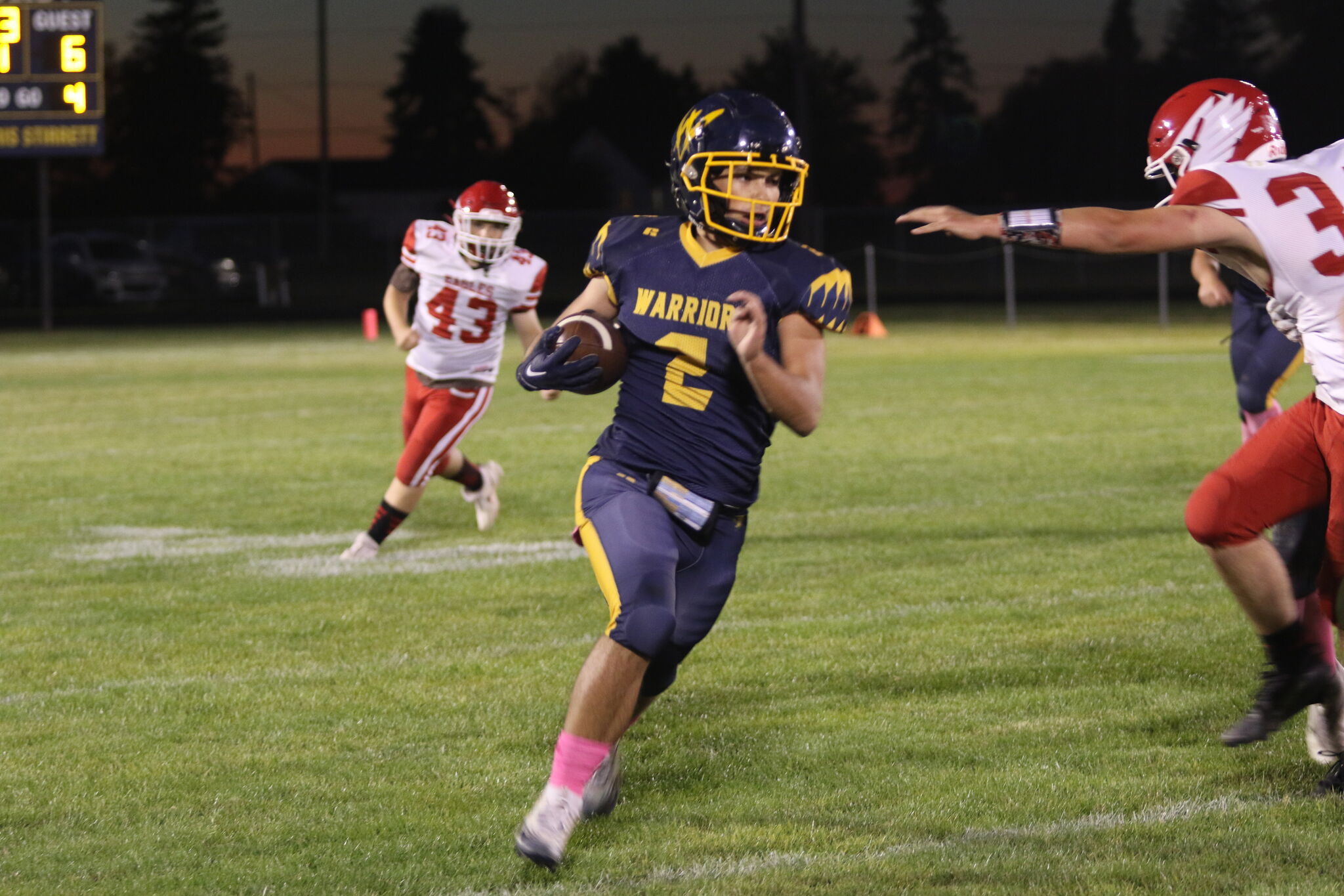 North Huron football routs Caseville 44-18 behind 4 TDs by QB