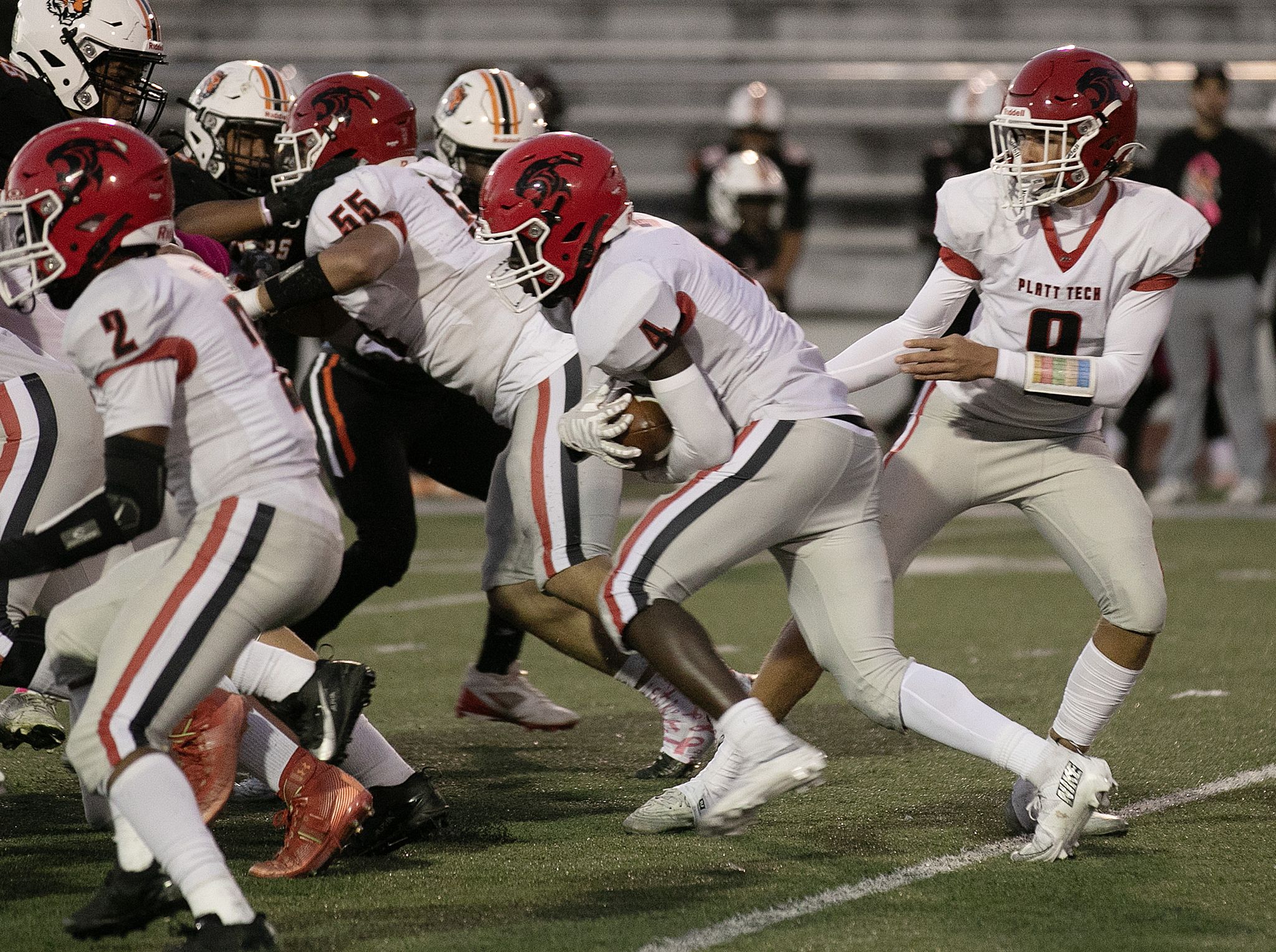 Photos of Bullard-Havens vs. Platt Tech football game Oct. 9, 2025