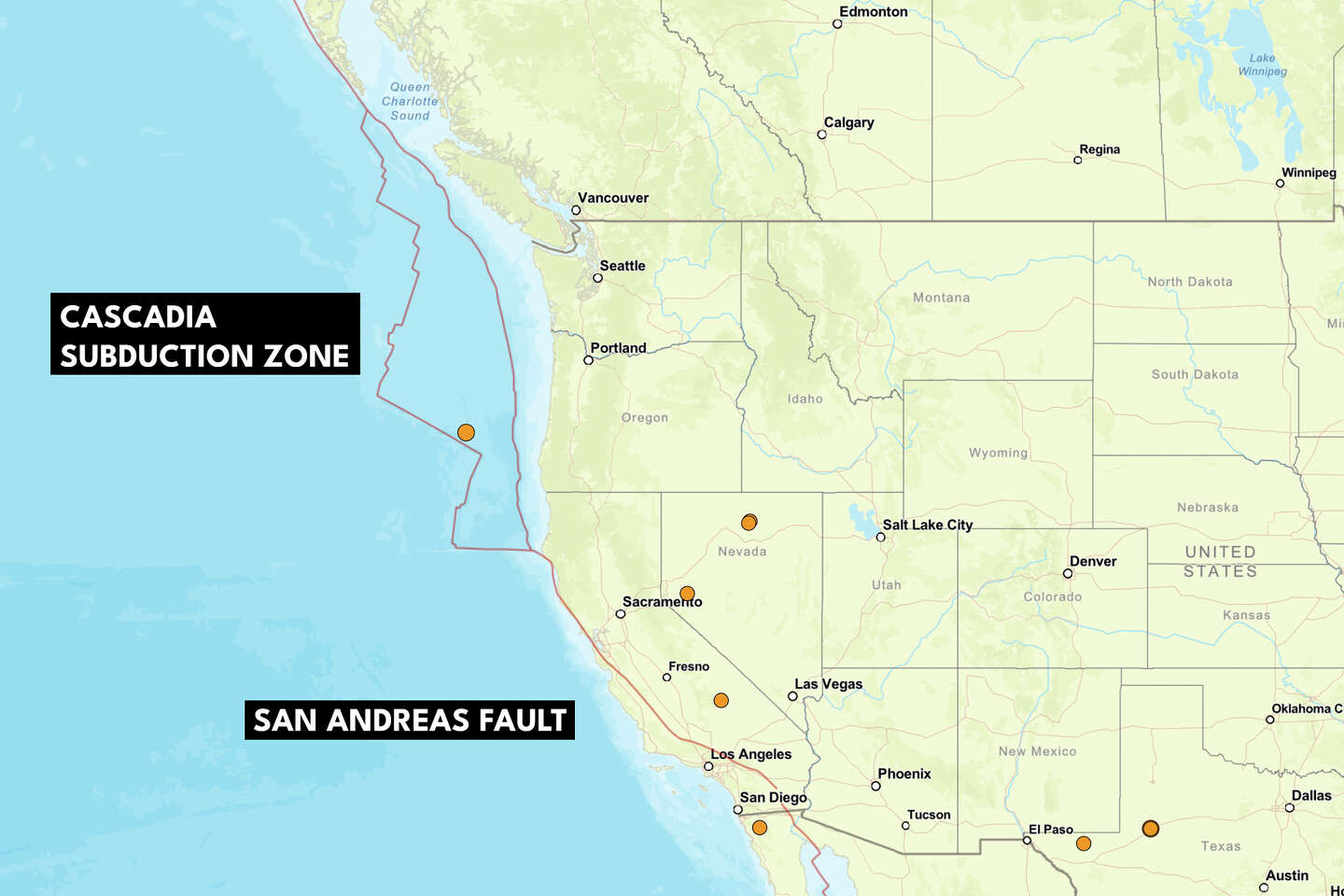 The West Coast's most dangerous faults may rupture 'in rhythm'