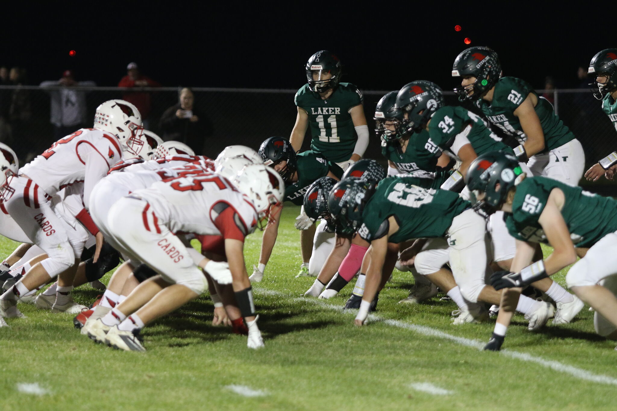 Millington football beats Laker 14-3, clinch share of Big Thumb White