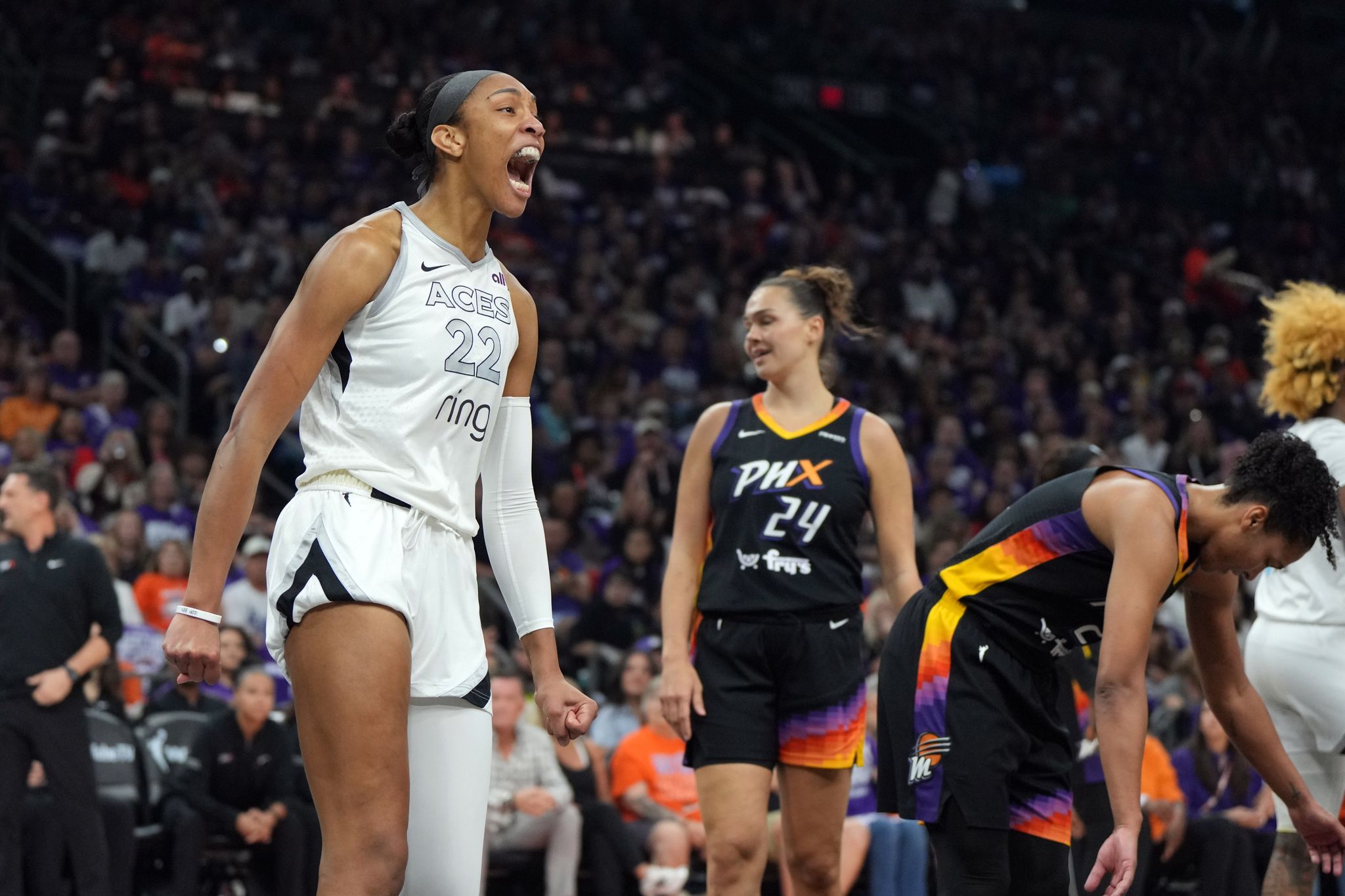 Aces ganan su 3er título de la WNBA en 4 temporadas, con triunfo 97-86 ...