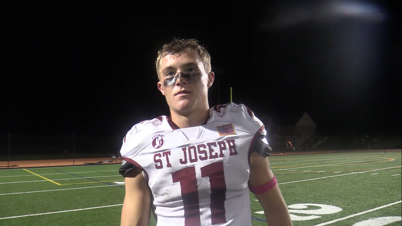 St. Joseph football defeated Ridgefield 16-0 to improve to 3-2.