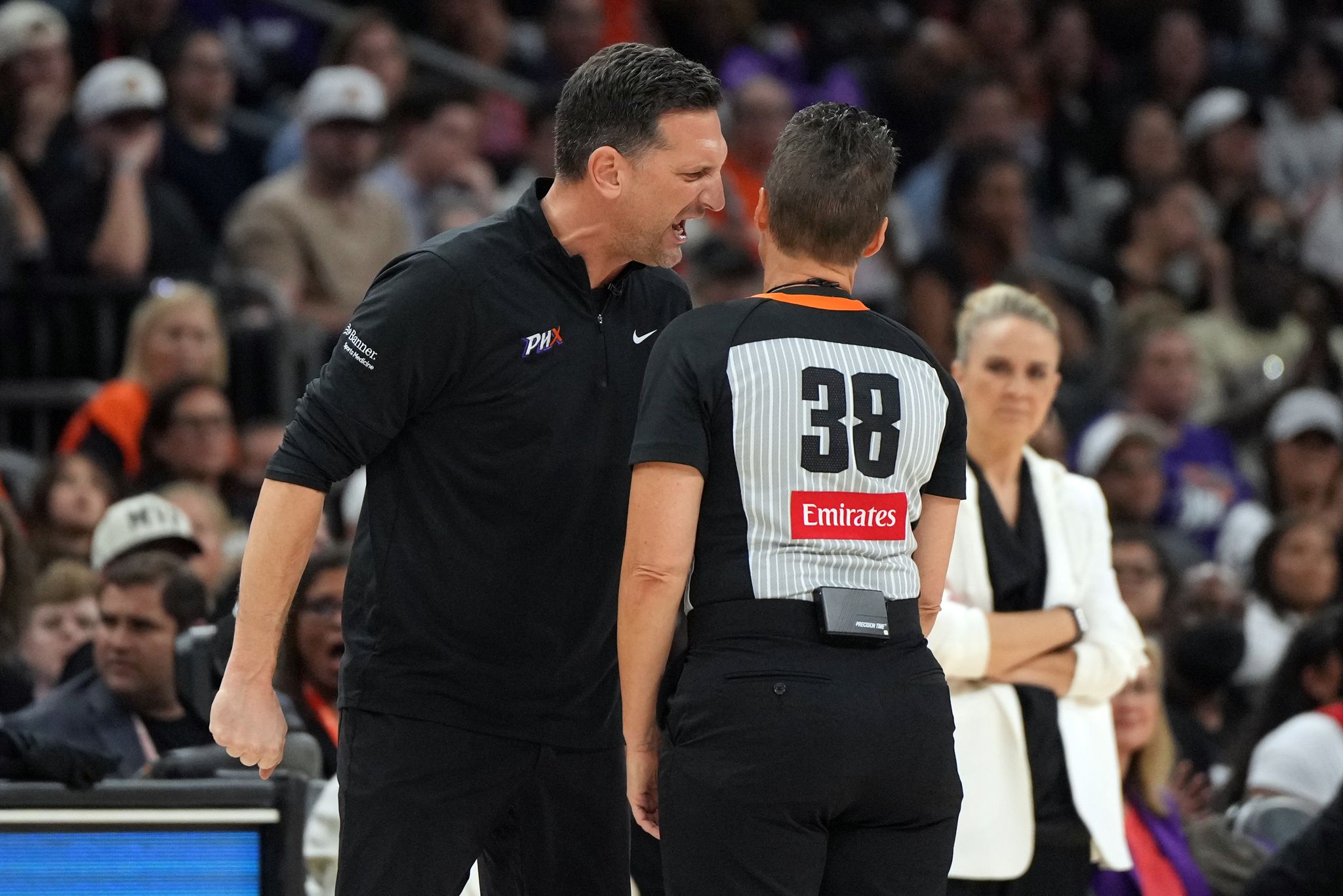 Phoenix Mercury coach Nate Tibbetts ejected from WNBA Finals Game 4 ...