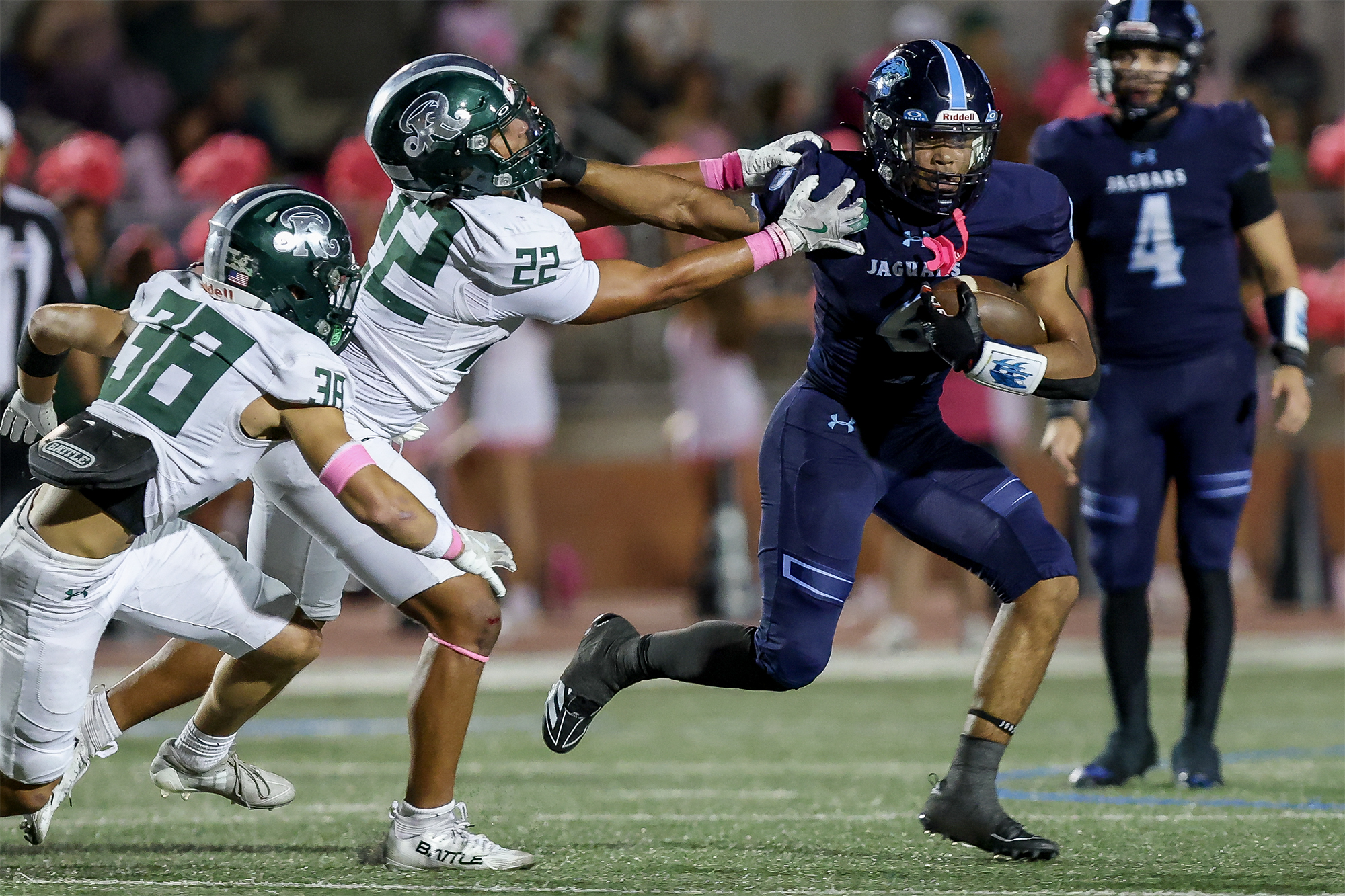 Johnson football mounts furious rally to beat rival Reagan in OT