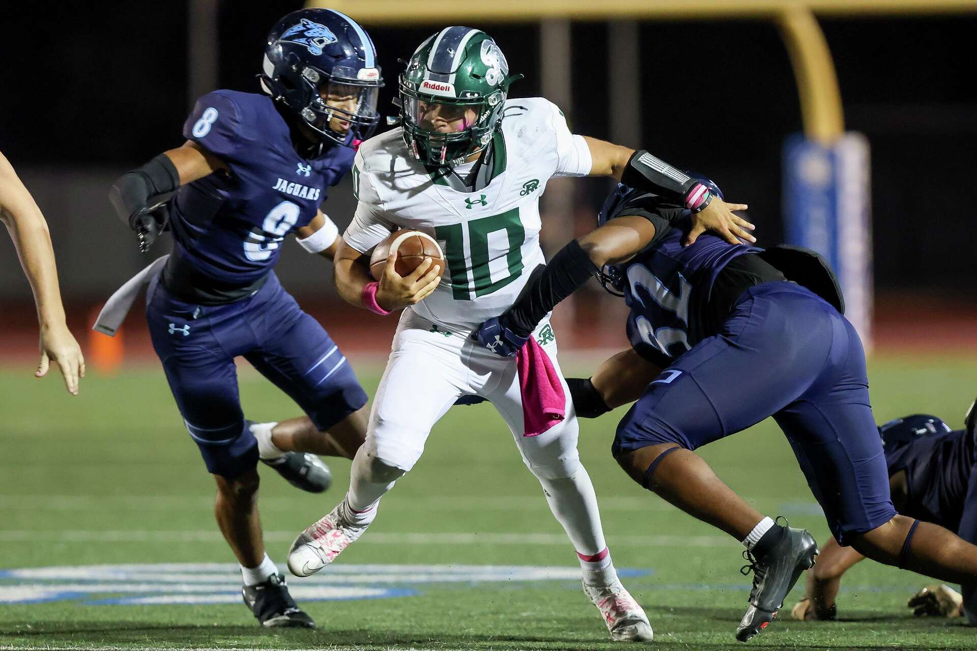 Johnson football mounts furious rally to beat rival Reagan in OT