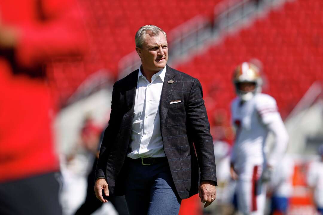 49ers’ John Lynch sounds less eager to make trades after losing Warner