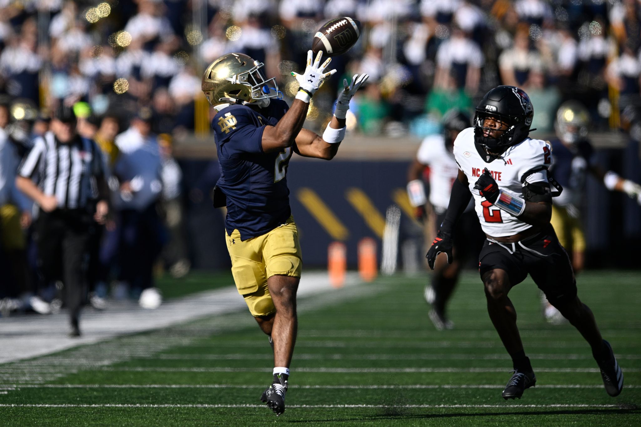 No. 16 Notre Dame pulls away from NC State in second half for fourth ...