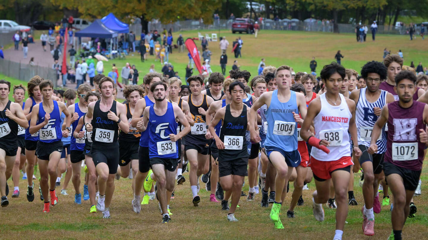 Runners get preview of state championship XC course at Wickham Invite