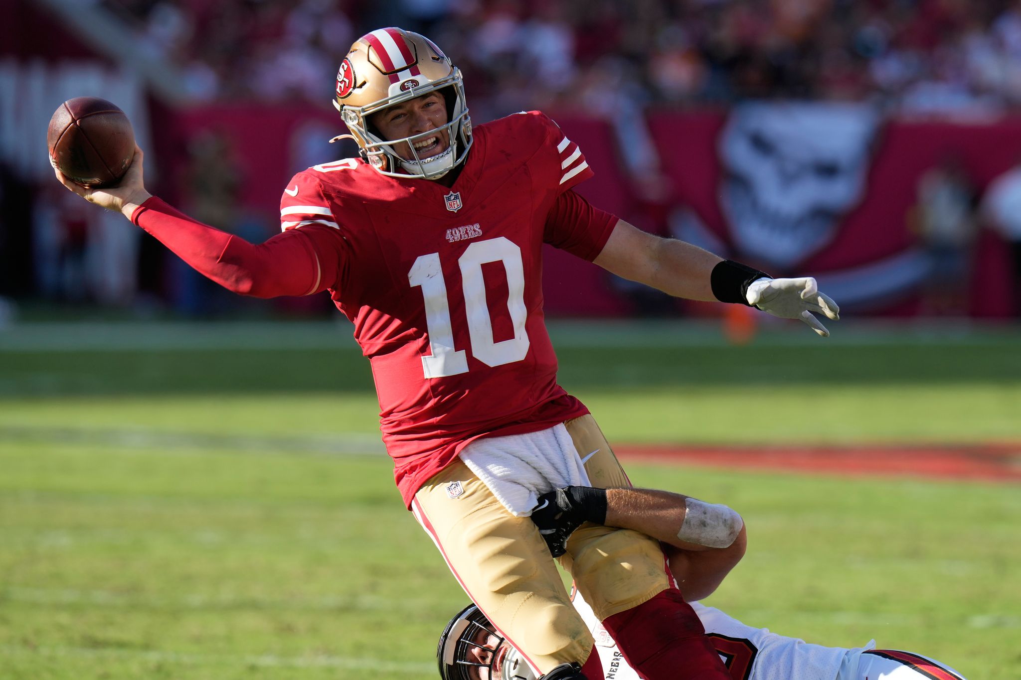 49ers' Brock Purdy out for third straight game; Mac Jones to start ...