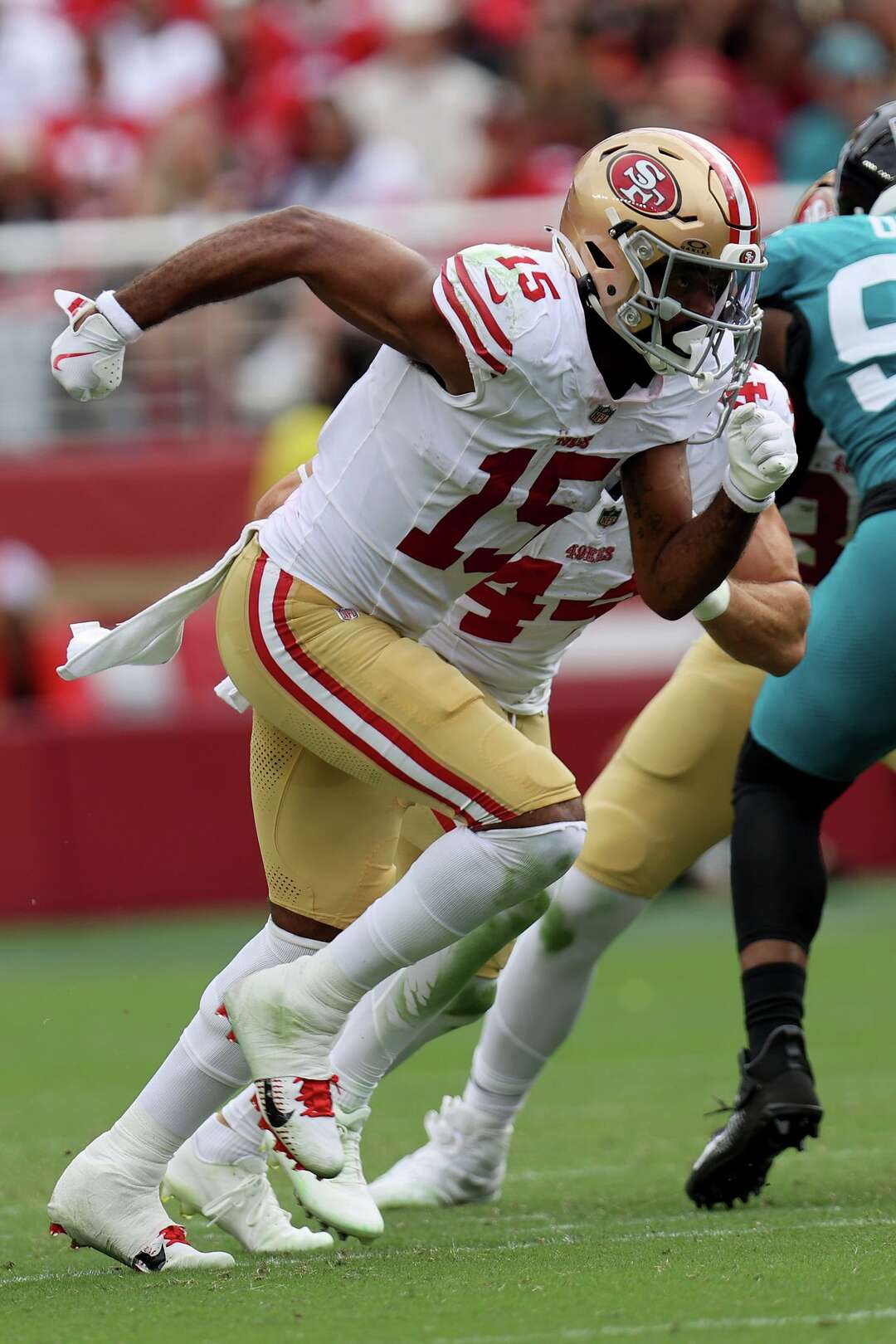49ers’ WR Jennings refuses to address heated exchange with Shanahan