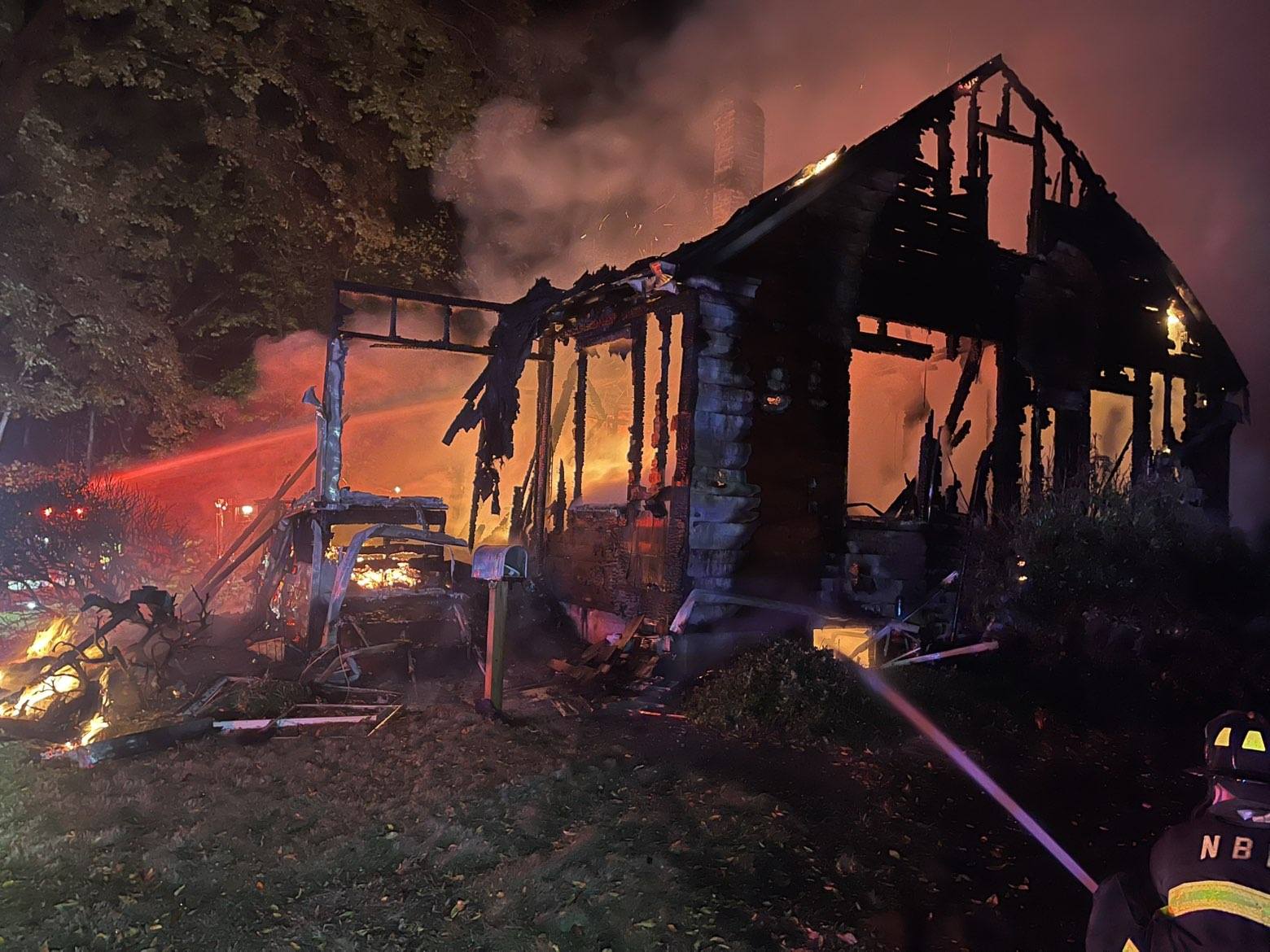 Downed wires blocked access to North Branford house fire: Officials