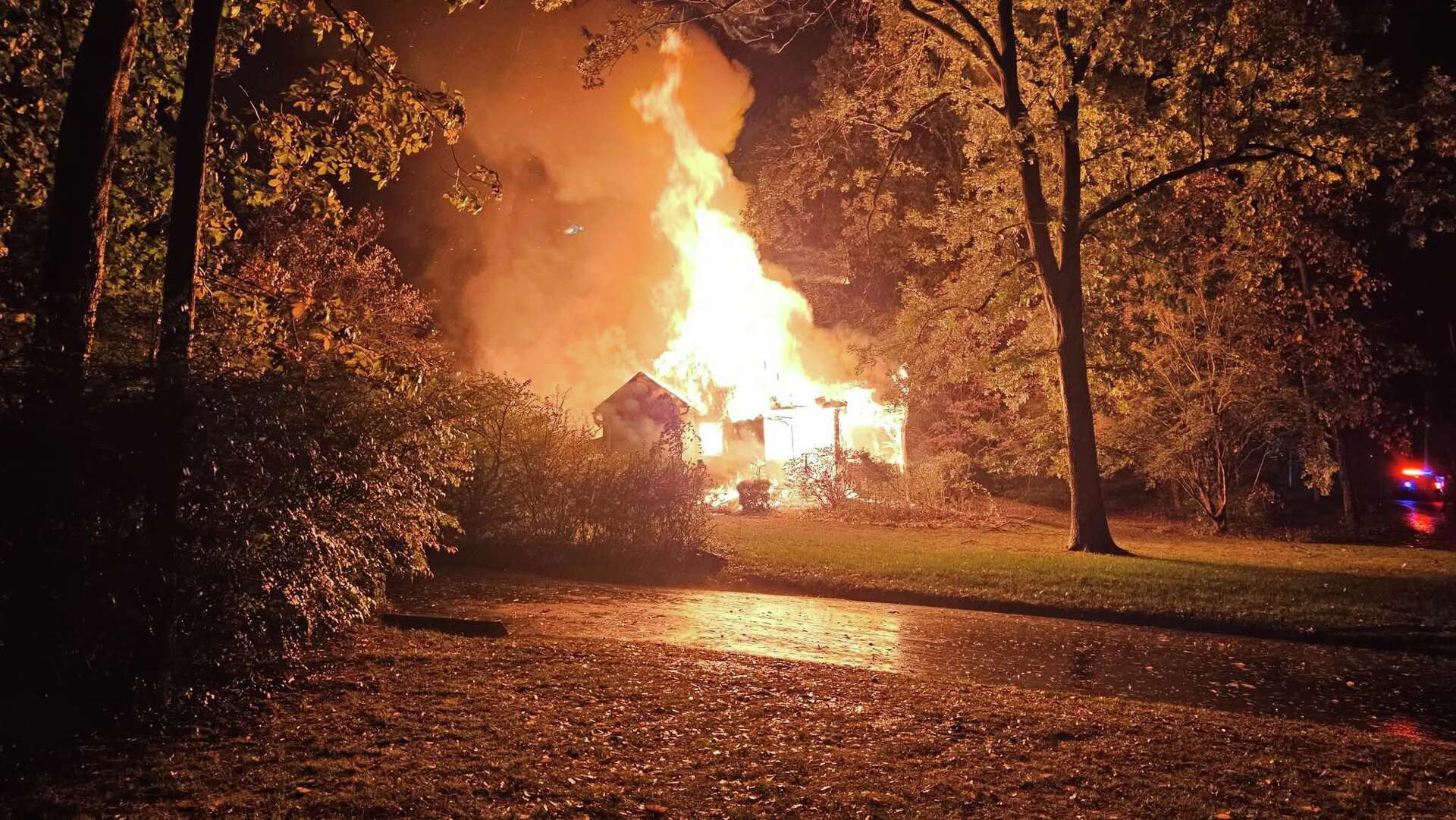 Downed wires blocked access to North Branford house fire: Officials
