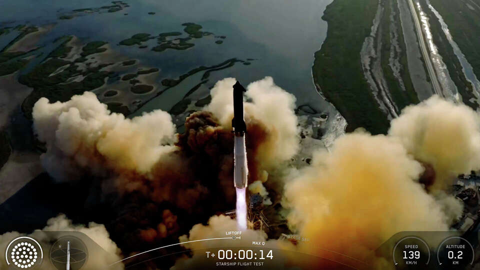 SpaceX launches Starship for 11th test flight from Starbase