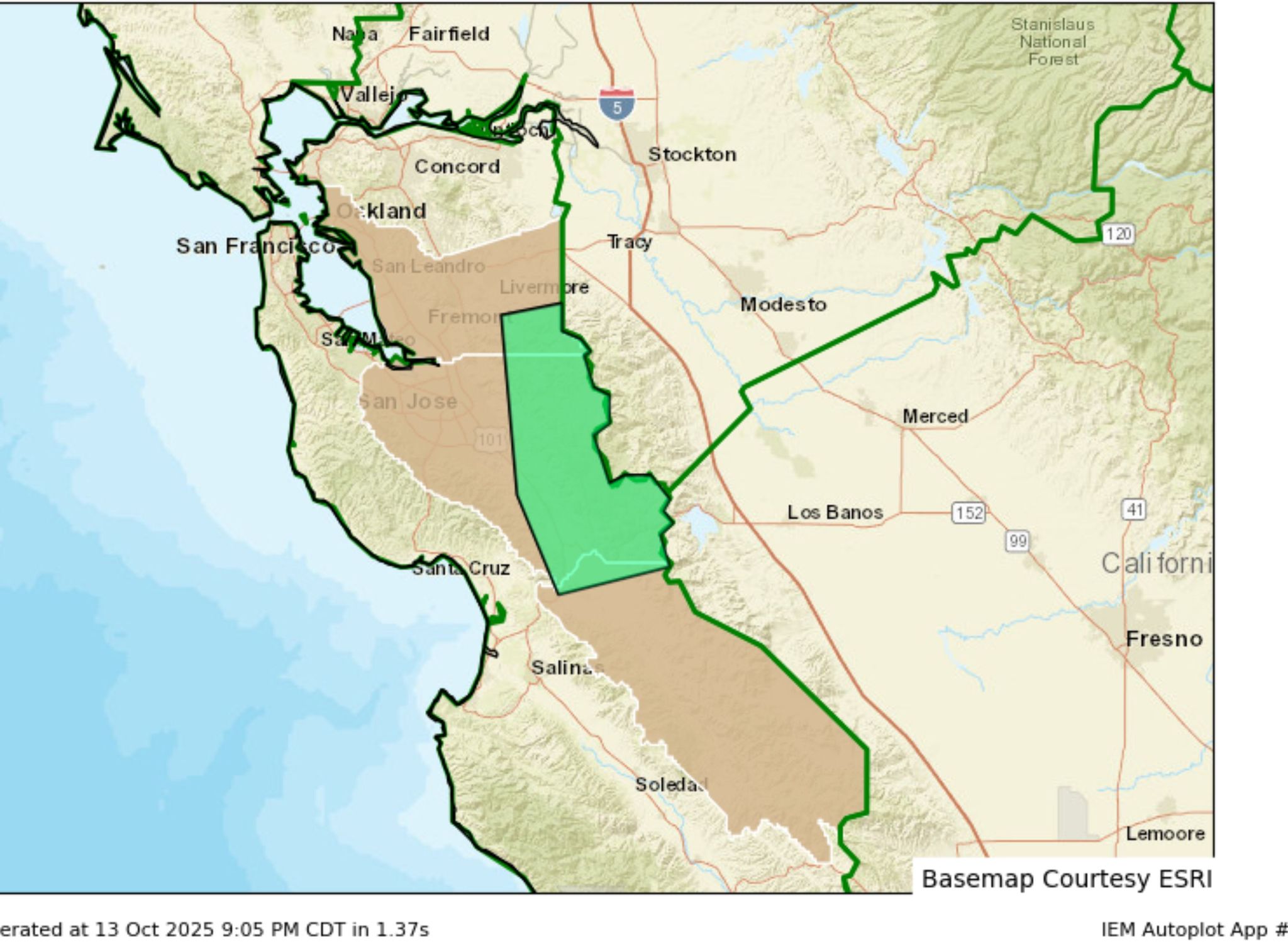 Regional: Update: Flood Advisories Issued For Alameda, Contra Costa ...