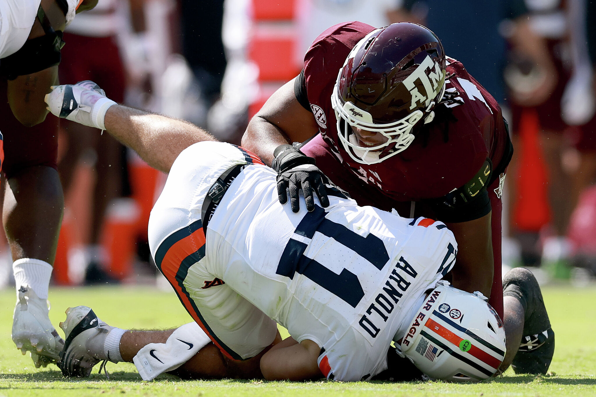 Texas A&M vs Arkansas: Aggies' defense 'proving people wrong now'