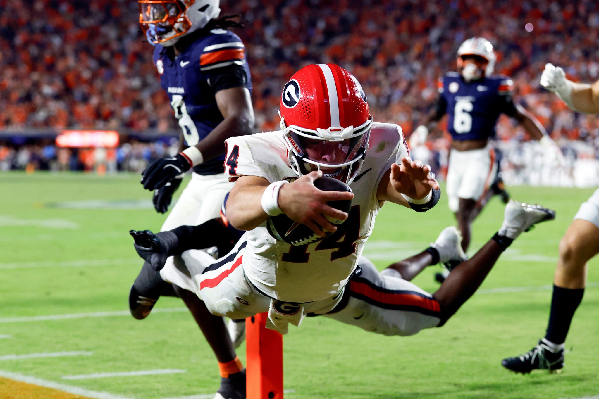 Gunner Stockton is earning a reputation for toughness as No. 9 Georgia ...