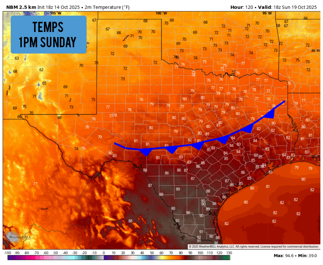 Timeline: Texas cold front may stall before hitting San Antonio