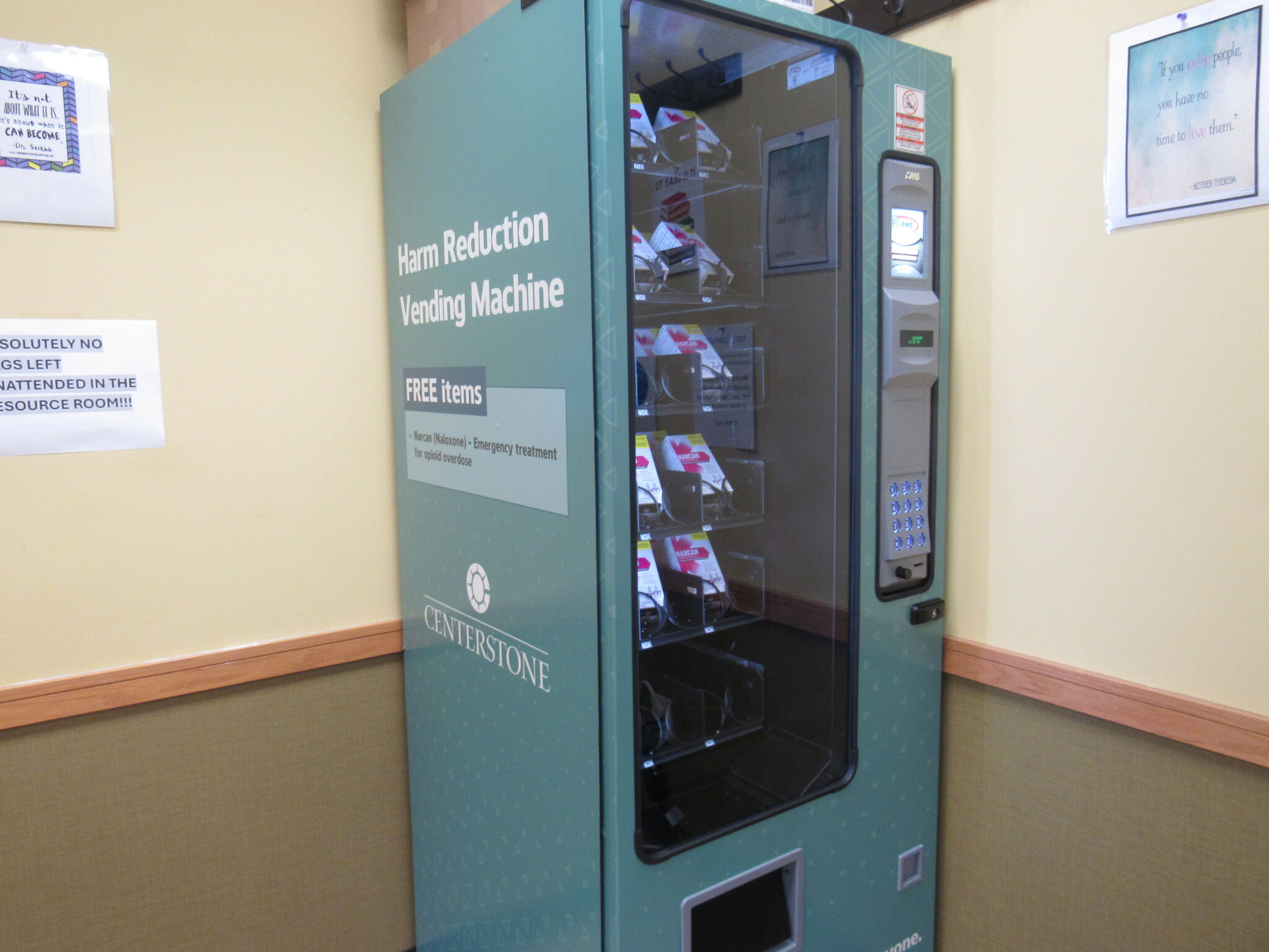 Centerstone in Alton makes free Narcan available via vending machine