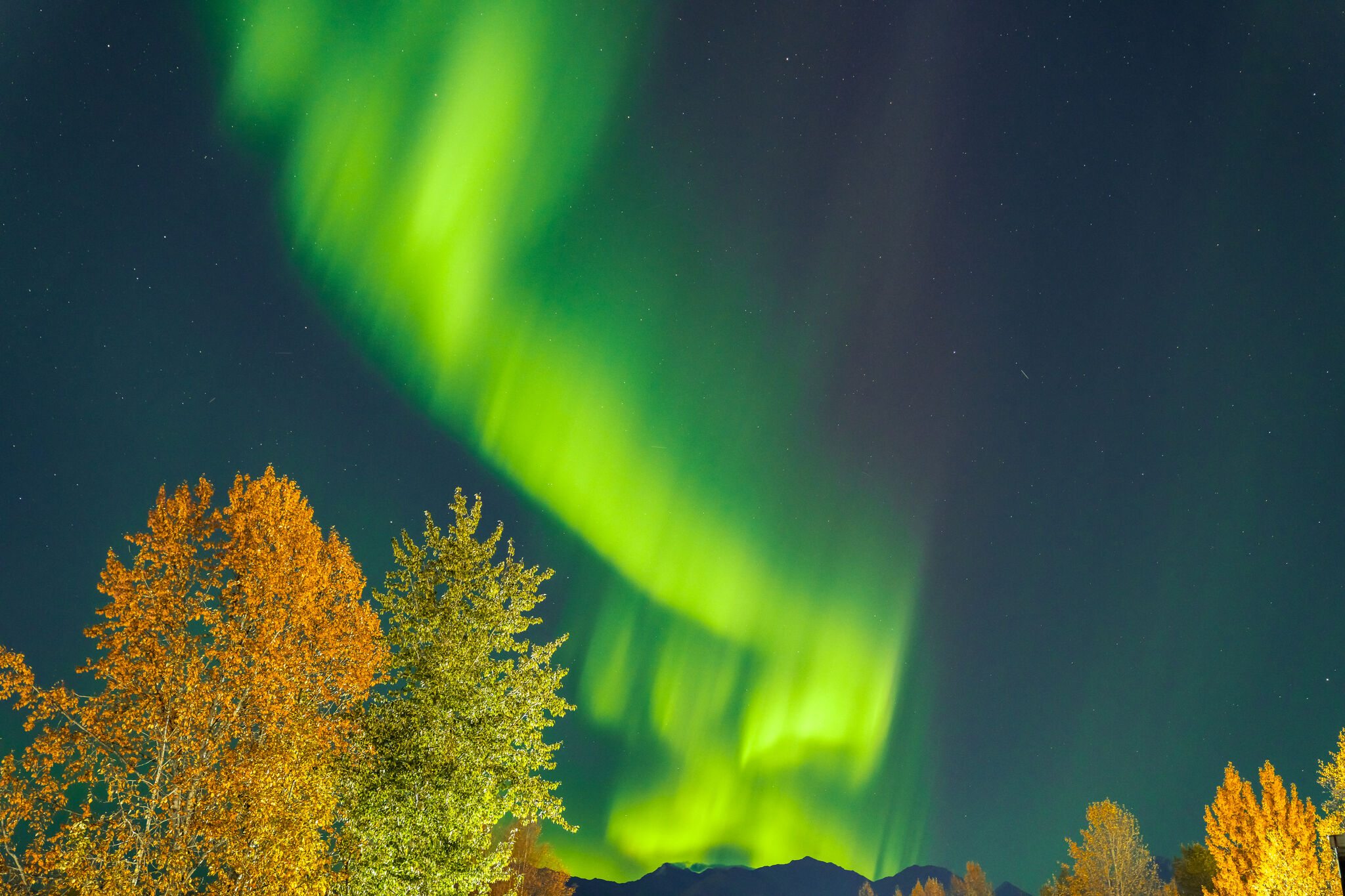 View line map: Northern lights outlook for tonight with G2 storm