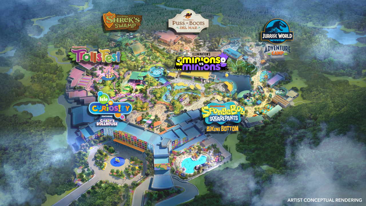 Universal Studios Texas resort and theme park shares new details