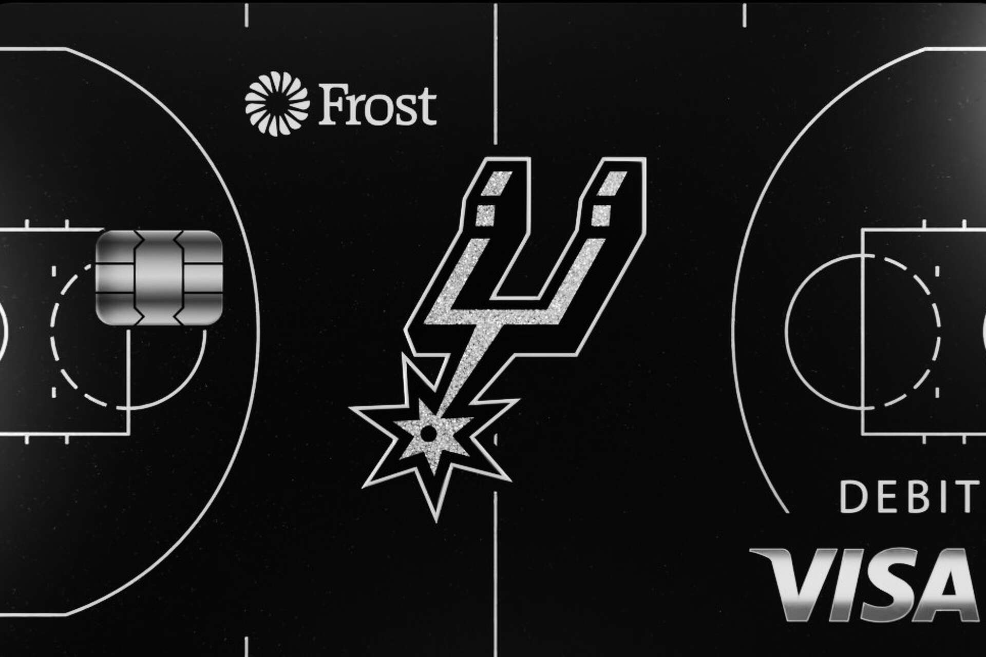 Spurs, Frost Bank unveil branded debit card featuring team logo
