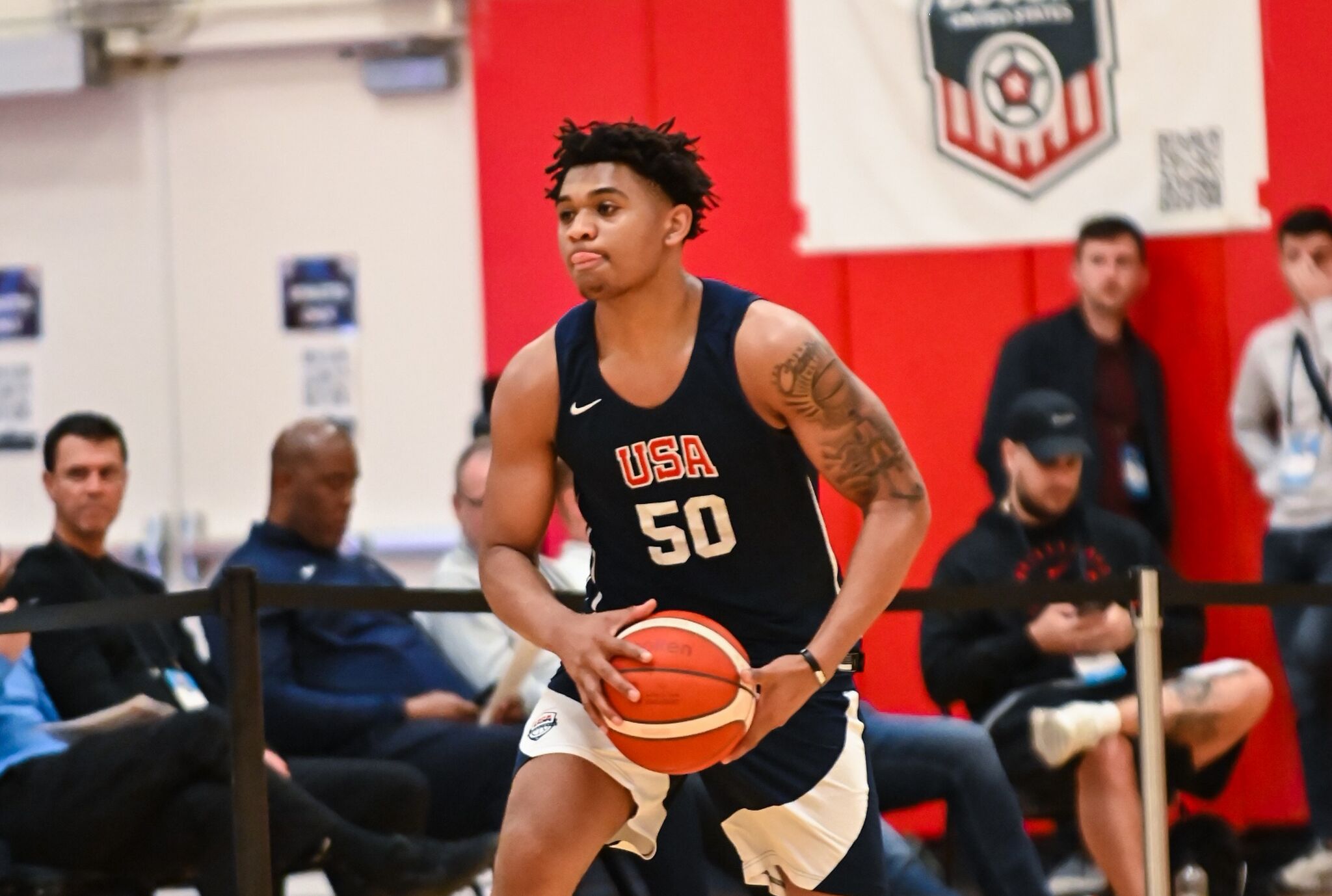 UConn men's basketball signs Junior County, Colben Landrew