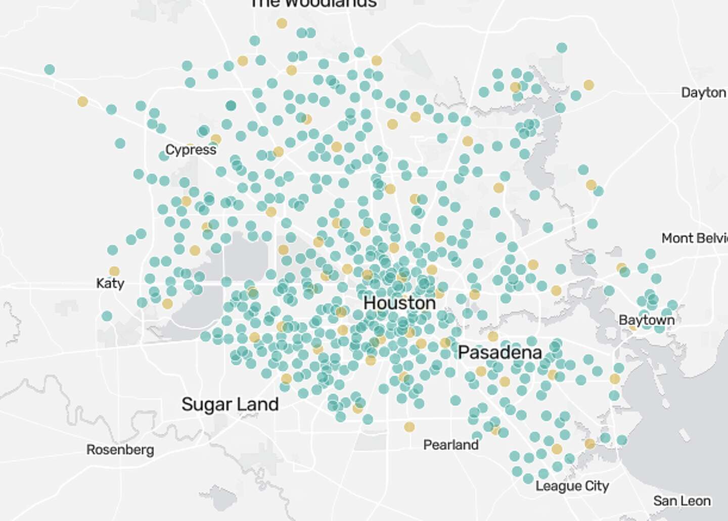 Harris County early voting, Election Day locations, hours