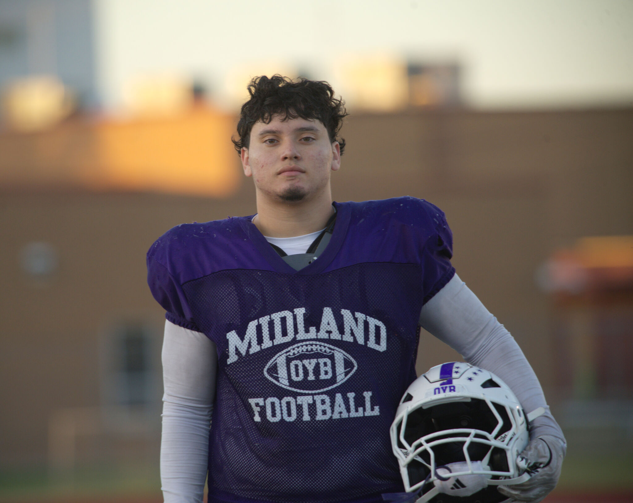 Felix Ceballos sets tone with motor on Midland High defensive front
