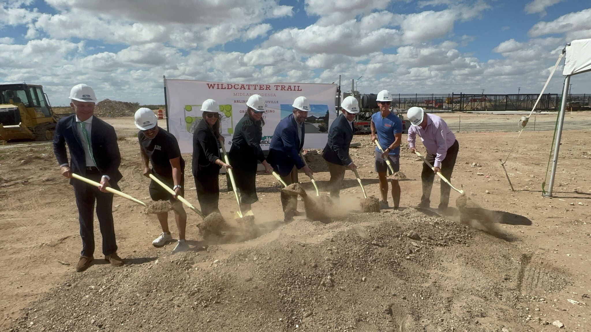 Wildcatter Trail breaks ground on initial Midland section