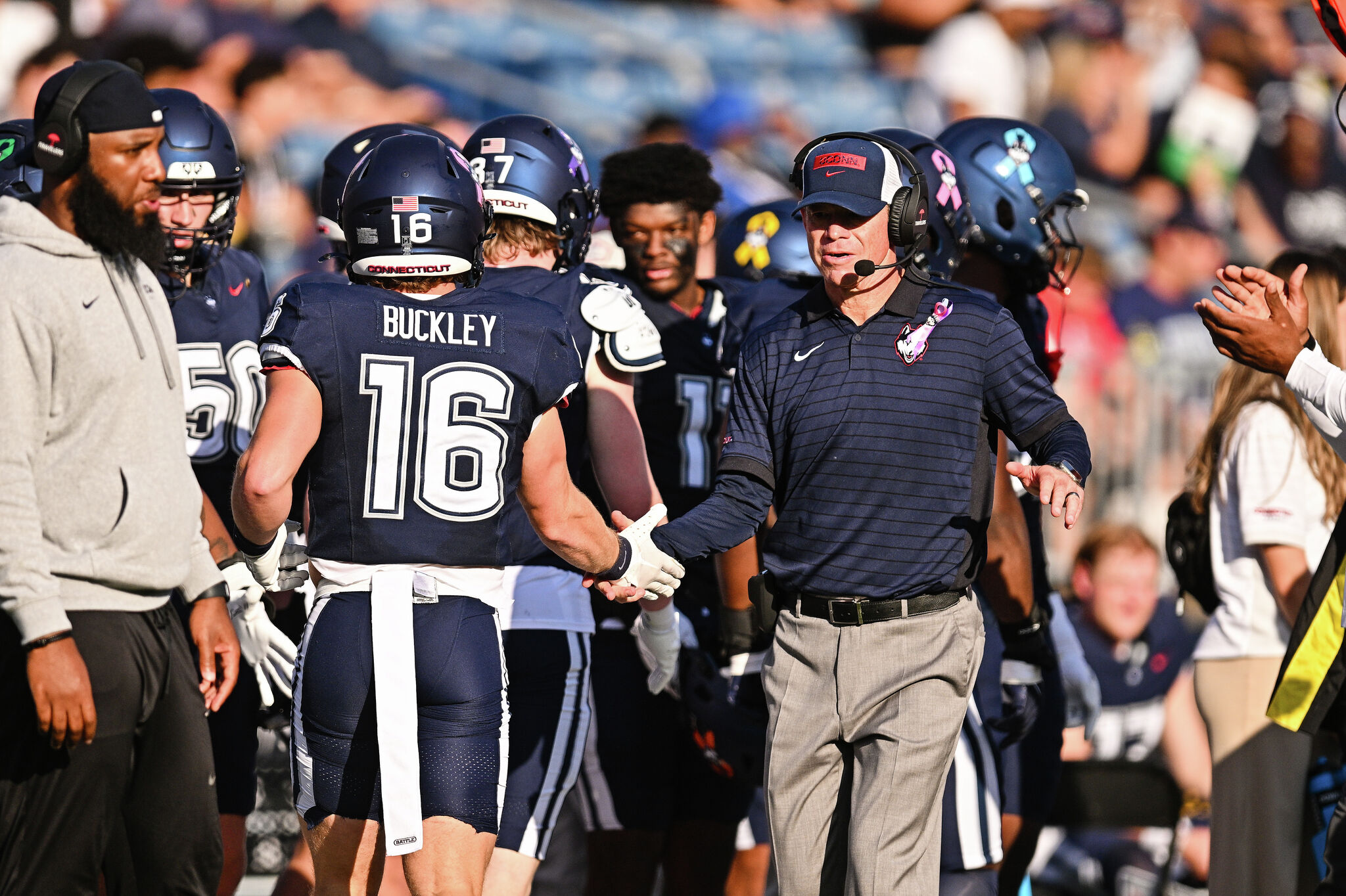 UConn football team looks to bounce back from overtime loss