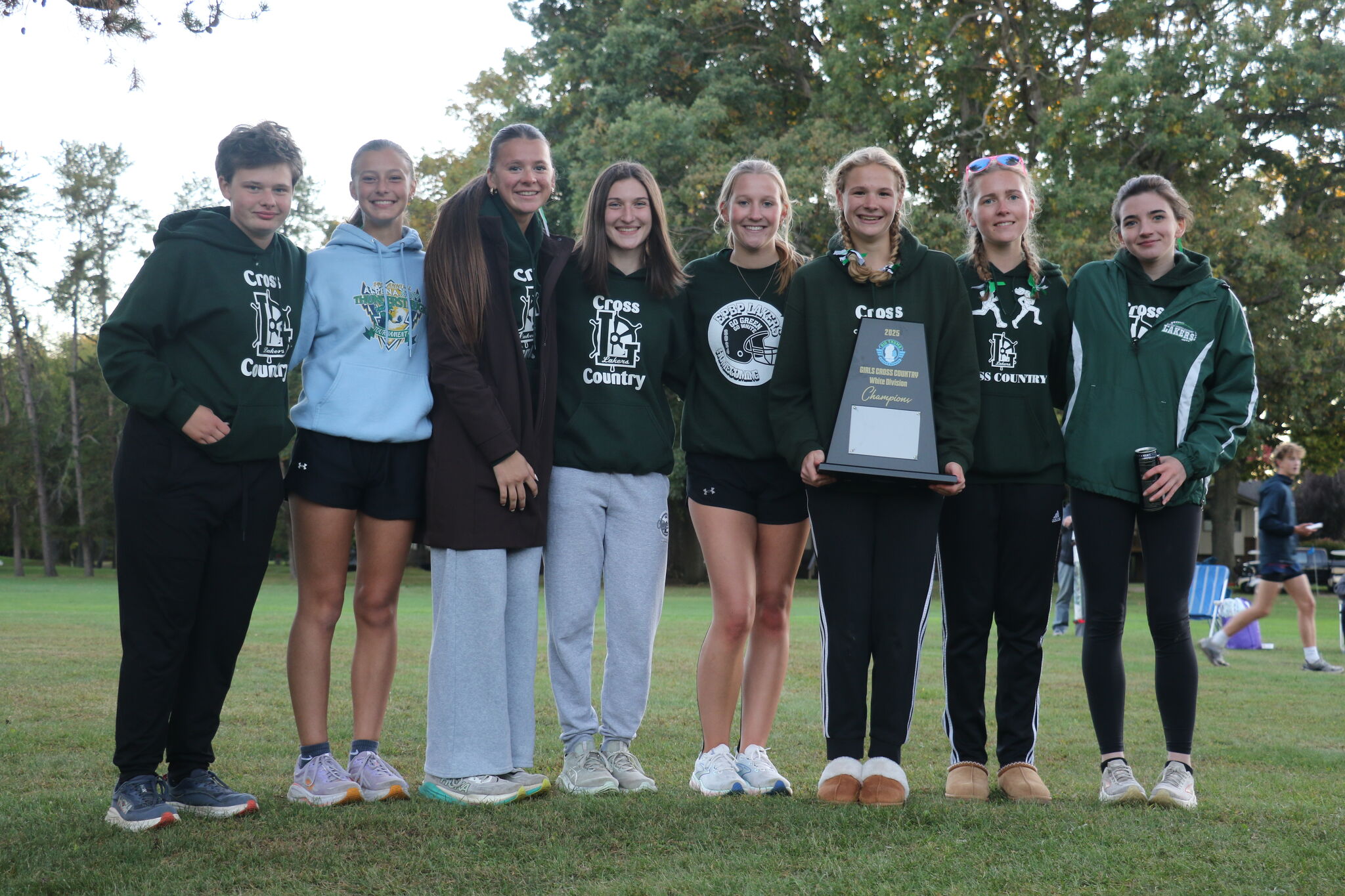 Laker girls cross country wins back-to-back league titles