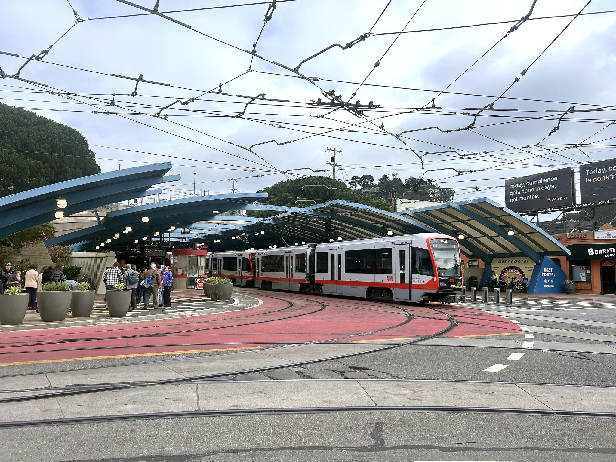SF: Renovated West Portal Muni Station Unveiled
