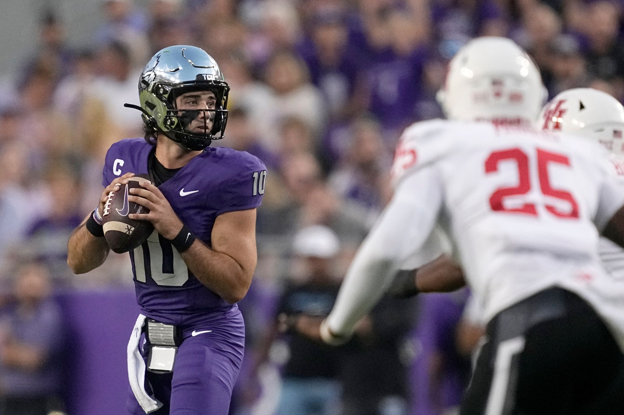 Baylor-TCU could be a passing showdown with national leaders Robertson ...