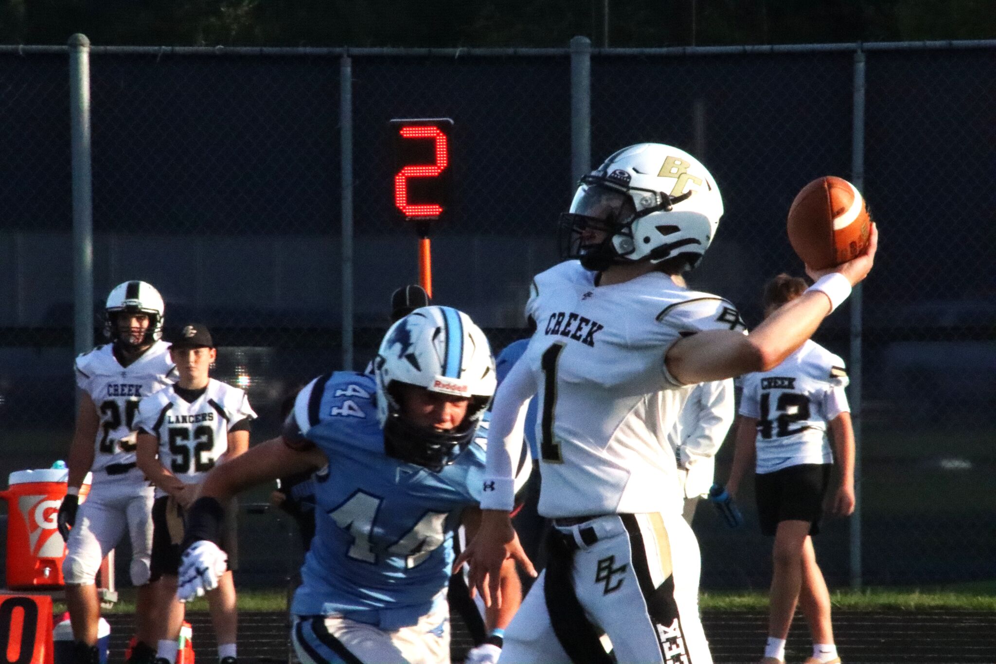 Bullock Creek QB Alex Kikta sparks Lancers' passing surge