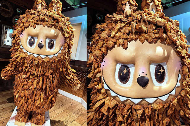 Bay Area bakery debuts 7-foot Labubu made of bread