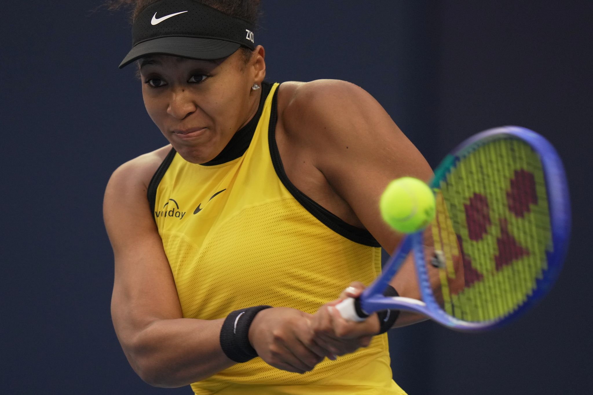 Naomi Osaka is out of the Japan Open quarterfinals with a left leg injury