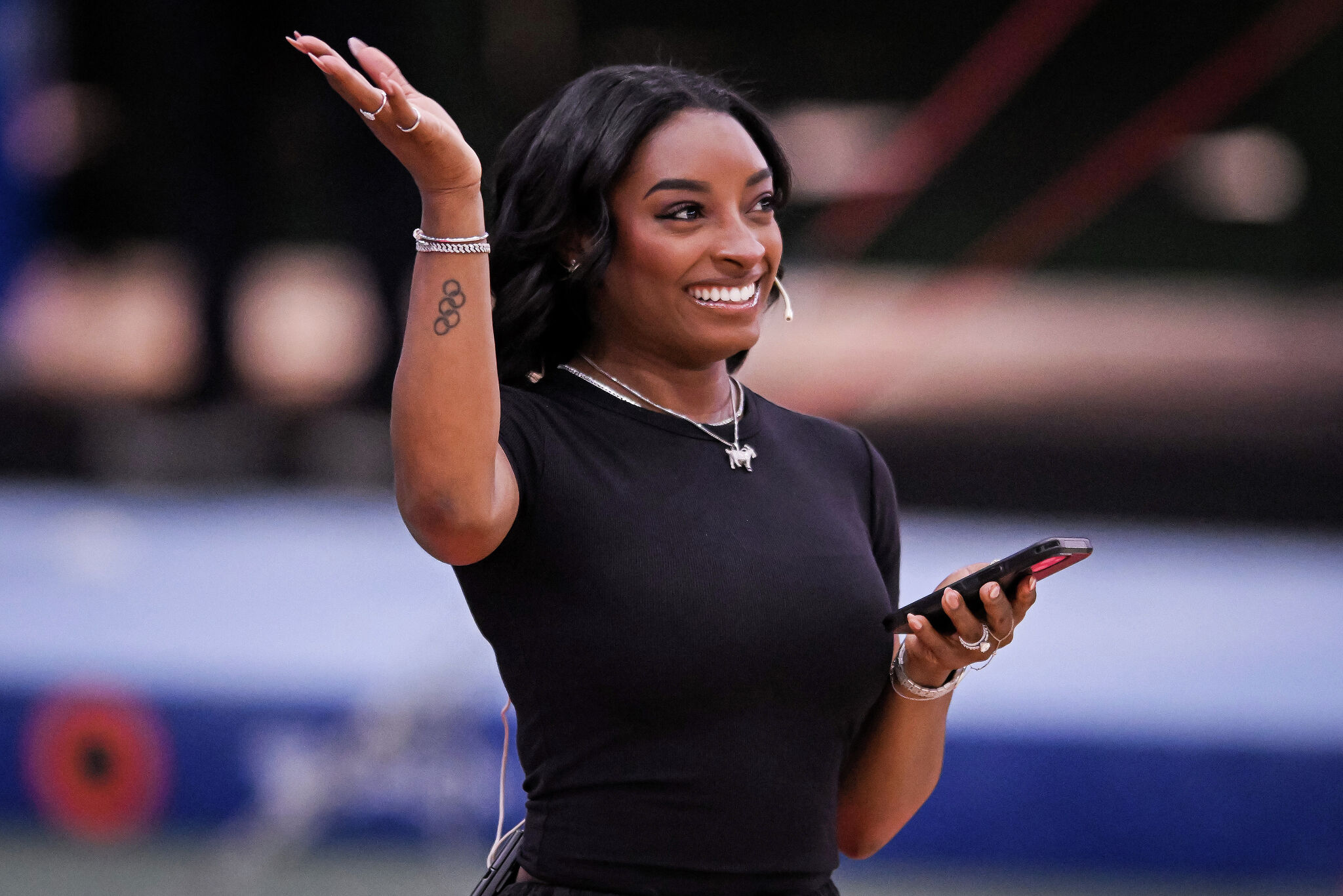 Simone Biles trampoline flip sparks retirement rumors